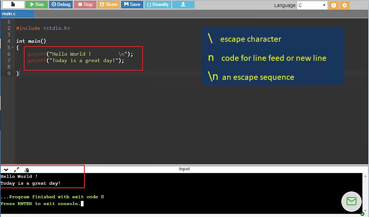 Microcontroller Embedded C Programming Lecture 17 Printf Exercise Solution