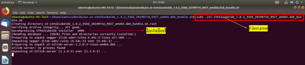 Installing STM32CubeIDE on Linux | Embedded Systems | FastBit