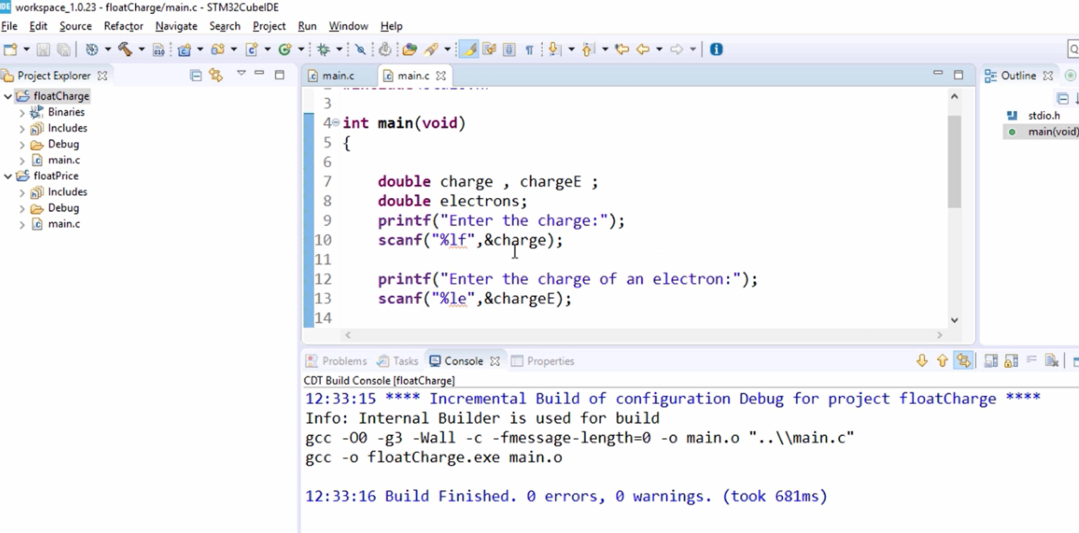 Scientific Notation with scanf and float in C Programming