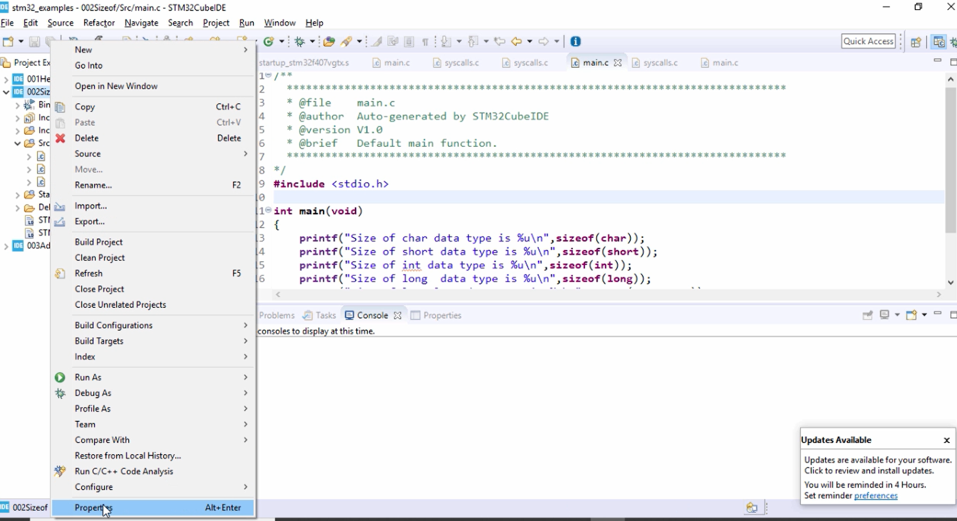Compiler Settings On Stm32cubeide Microcontroller Embedded C